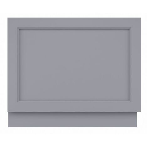 Bayswater Plummett Grey MDF Bath End Panel 560mm H x 700mm W