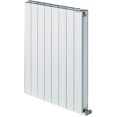 Heatwave Thornbury White Horizontal Aluminium Radiator 400mm H x 640mm W
