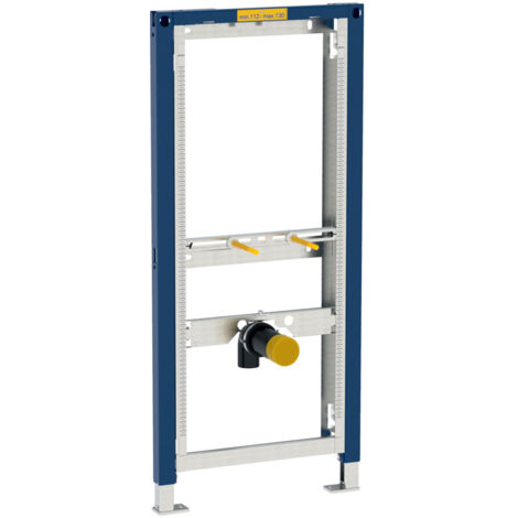 Geberit Duofix Universal Urinal Frame 500mm W x 1120 - 1300mm H - Blue