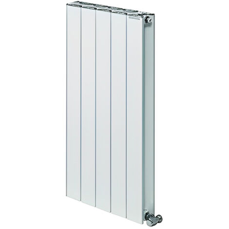 Heatwave Thornbury White Horizontal Aluminium Radiator 700mm H x 400mm W