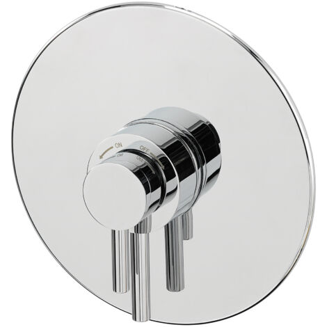 Sagittarius Ergo Concealed Shower Valve Concentric Dual Handle - Chrome