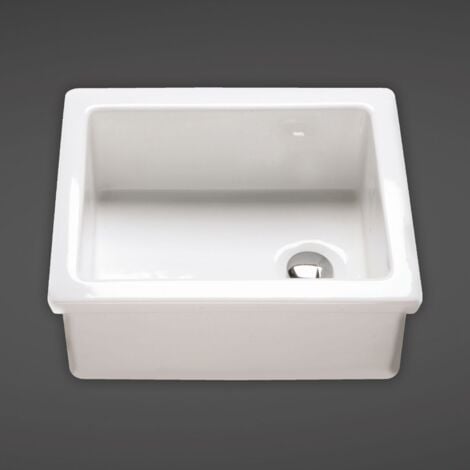 RAK Laboratory 4 Ceramic Belfast Kitchen Sink 1.0 Bowl 460mm L x 365mm ...