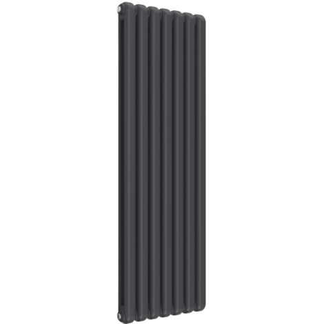 Reina Coneva Designer Vertical Radiator 1500mm H x 510mm W Anthracite