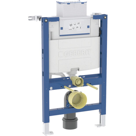 Geberit Duofix 820mm Wall Hung WC Toilet Frame With 120mm Omega Cistern ...