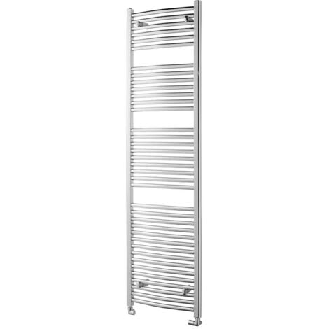 Heatwave Tempo Curved Chrome Ladder Towel Rail 1800mm (H) x 450mm (W)