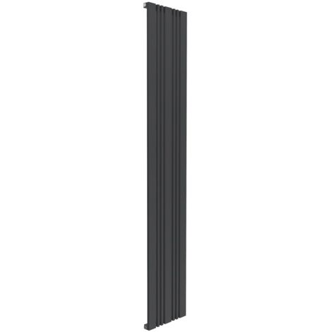 Reina Bonera Designer Vertical Radiator 1800mm H x 324mm W Anthracite