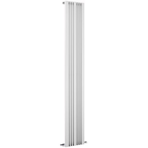 Reina Bonera Designer Vertical Radiator 1800mm H x 324mm W White