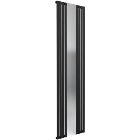 Reina Reflect Mirrored Designer Vertical Radiator 1800mm H x 449mm W ...