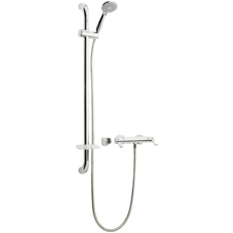 AKW Arka Care Thermostatic Bar Mixer Shower with Shower Kit