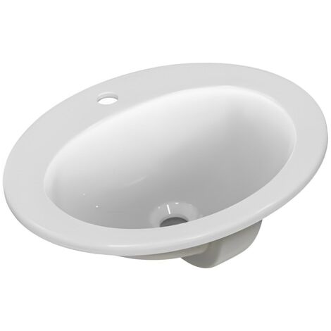 Armitage Shanks Sandringham 21 Inset Countertop Basin 500mm Wide - 1 ...