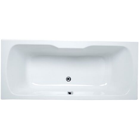 Vitra Optima Double Ended Rectangular Bath 1700mm X 750mm 0 Tap Hole
