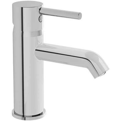 Vitra Minimax Basin Mixer Tap without Pop Up Waste Chrome
