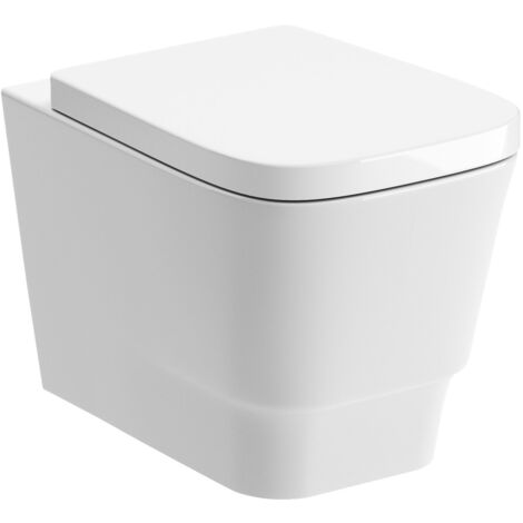 Signature Maya Wall Hung Toilet - Soft Close Seat