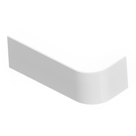 Signature Boost J-Shape Acrylic Corner Bath Panel - 1700mm x 725mm (Cut ...