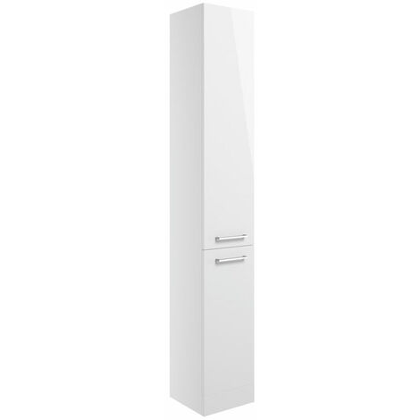 Signature Gothenburg Floor Standing 2-Door Tall Unit 350mm Wide - White ...