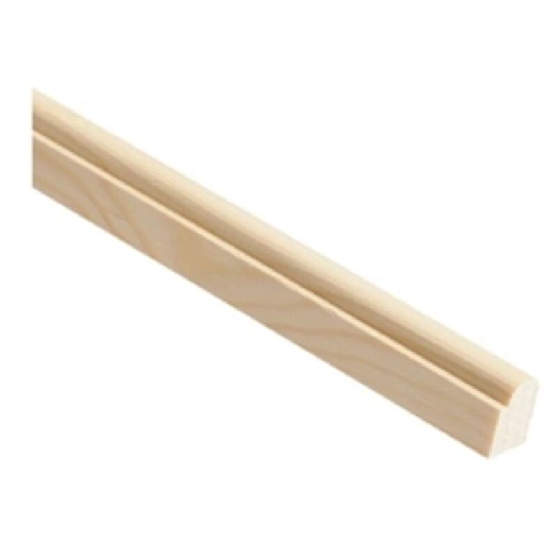 PACK OF 10 (Total 10 Units) - Premium Pine Staff Bead - 15mm x 21mm x ...