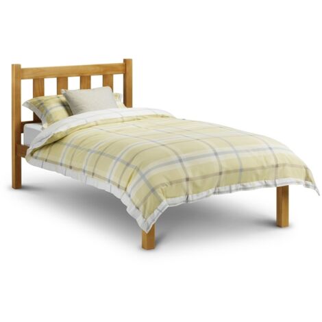 Pine Low Foot End Shaker Style Bed Frame - Single 3ft (90cm)