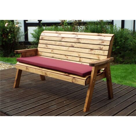 Traditional Wooden Three Seater Winchester Bench With 1 x Winchester ...