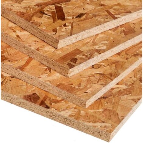 PACK OF 10 (Total 10 Units) - 18mm OSB - General Purpose Oriented Strand Board 3 (OSB 3) - 18mm ...