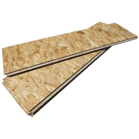 PACK OF 3 (Total 3 Units) - 18mm OSB - Structural OSB Loft Panels ...
