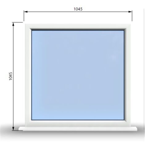 1045mm (W) x 1045mm (H) PVCu StormProof Window - 1 Non Opening Window ...