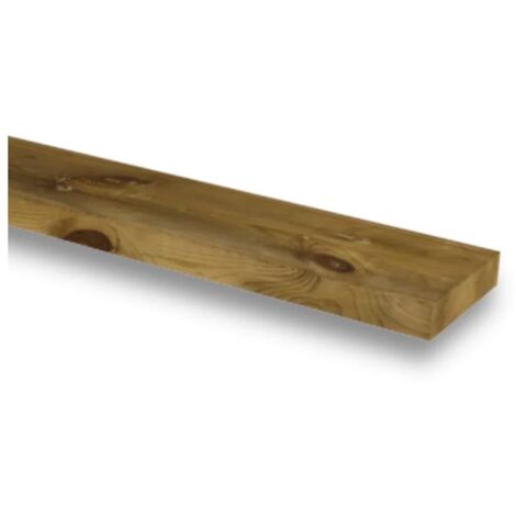 PACK OF 10 (Total 10 Units) - 47mm x 225mm (9x2") C16 Green Treated ...