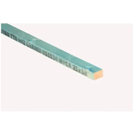 PACK OF 10 (Total 10 Units) - 25mm x 50mm Treated Sawn Roofing Batten ...