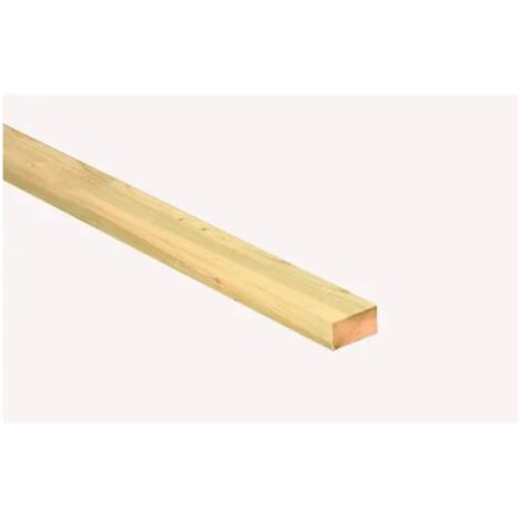 PACK OF 10 (Total 10 Units) - 25mm x 50mm Treated Sawn Batten x 4200mm ...