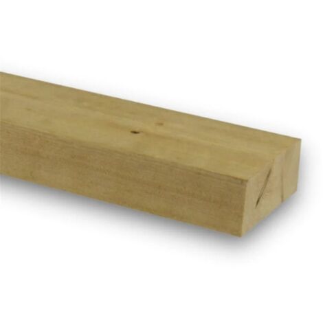 PACK OF 10 (Total 10 Units) - 38mm x 50mm (1.5" x 2") Sawn Timber Carcassing Wood Softwood ...