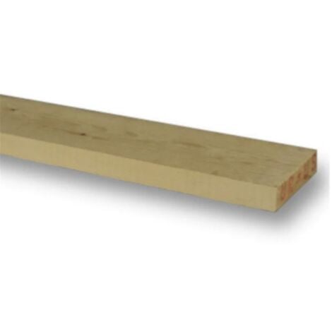 PACK OF 10 (Total 10 Units) - 25mm x 150mm Sawn Redwood Timber - 2.4m ...
