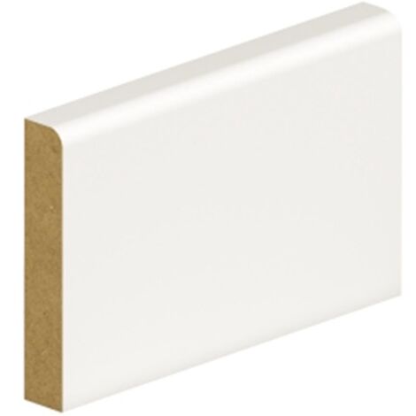 PACK OF 10 (Total 10 Units) - 14.5mm Thick Primed MDF Round One Edge ...