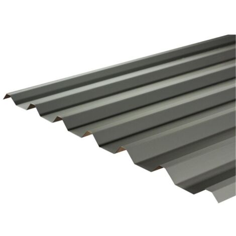 PACK OF 10 (Total 10 Units) - 0.7mm Thick Metal Roof Sheet (34/1000 Box ...