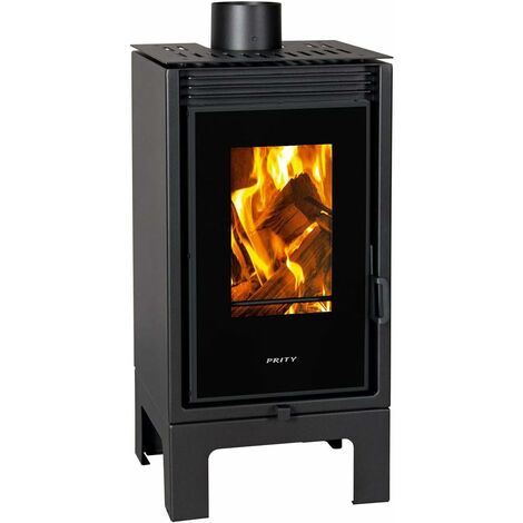 Prity PMV-TV SL Poêle panoramique design 11 kW