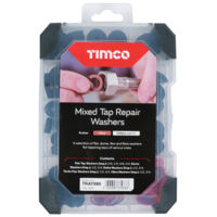 TIMCO Tap Repair Washers Mixed Tray - 159pcs Tray OF 1 - TRAY980