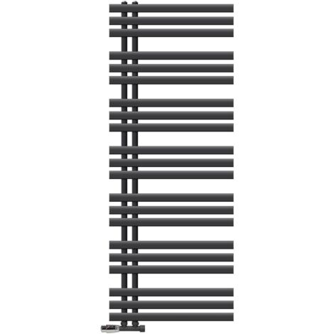 LuxeBath Radiateur de Salle de Bain Iron EM 600x1600 mm Anthracite ...