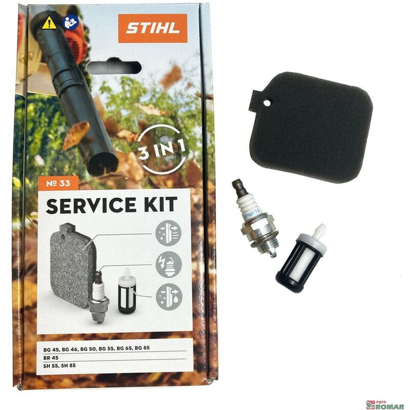 Service kit numero 33 STIHL per soffiatore BG 45 - BG 46 - BG 50