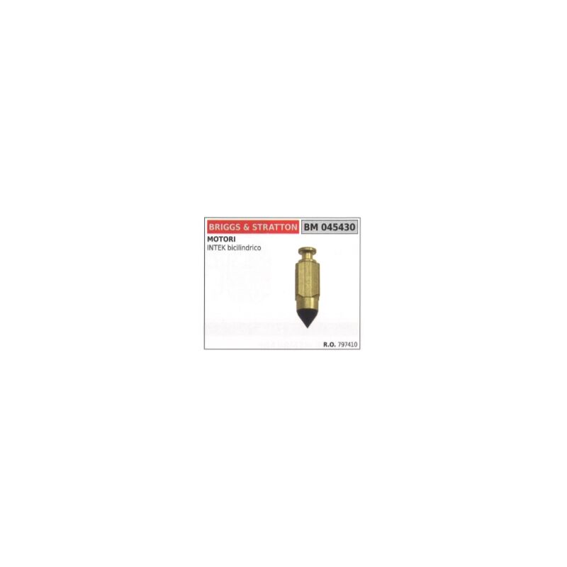 Spillo carburatore BRIGGS&STRATTON INTEK bicilindrico trattorino ...