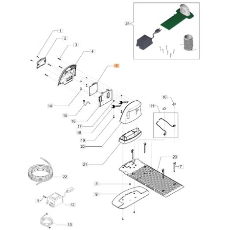 Scheda elettronica robot modelli ORION700 ORIGINALE EMAK AK470921