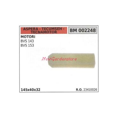 Filtro aria ASPERA motore rasaerba tosaerba tagliaerba BVS 143 153 002248