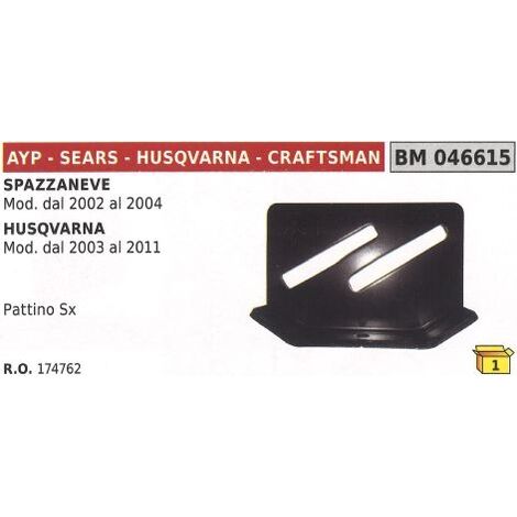 Pattino sinistro spazzaneve AYP - SEARS - HUSQVARNA - CRAFTSMAN - 174762