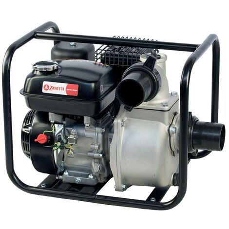 Motopompa benzina in alluminio autodescante ZANETTI ZBP80-200BA bassa ...