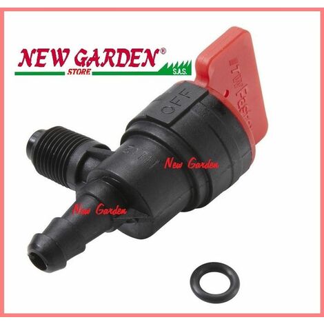 Rubinetto benzina rasaerba BRIGGS&STRATTON 698182 90 gradi con attacco ...