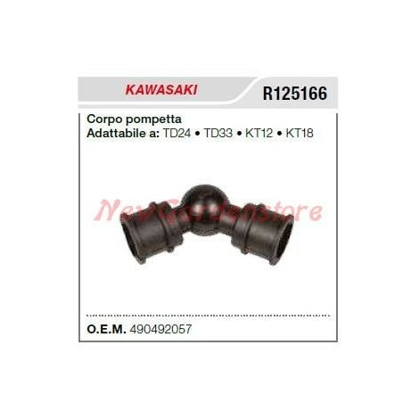 Primer KAWASAKI per carburatore decespugliatore TD24 33 KT12 18 R125166