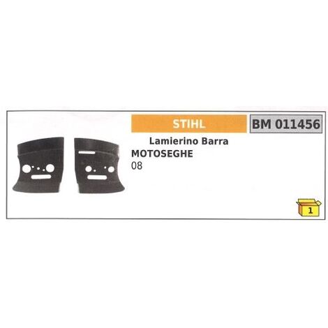 Kit lamierino interno e esterno barra lato catena STIHL per motosega ...