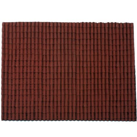 Pannello Tegole Rosse per Presepe 33 x 24 cm 86412