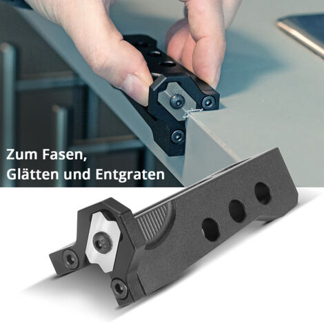 STAHLWERK Pialla angolare in alluminio Pialla per spigoli Pialla per ...