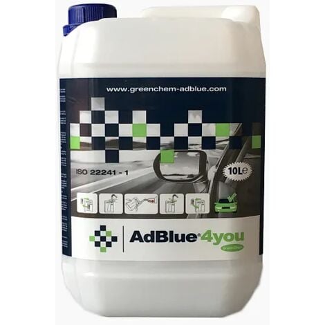 AdBlue GreenChem additivo per auto diesel con urea tecnica tanica da 10Lt