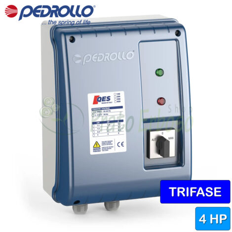 Pedrollo QES 400 - Cuadro eléctrico para electrobomba trifásica de 4 HP