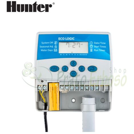 Hunter Eco Logic - Unité de commande à 6 stations pour une utilisation ...