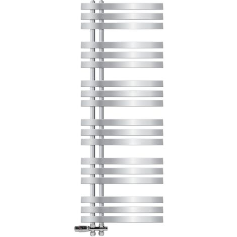 LuxeBath Radiatore Iron EM Design Scaldasalviette 500 x 1400 mm Cromato ...